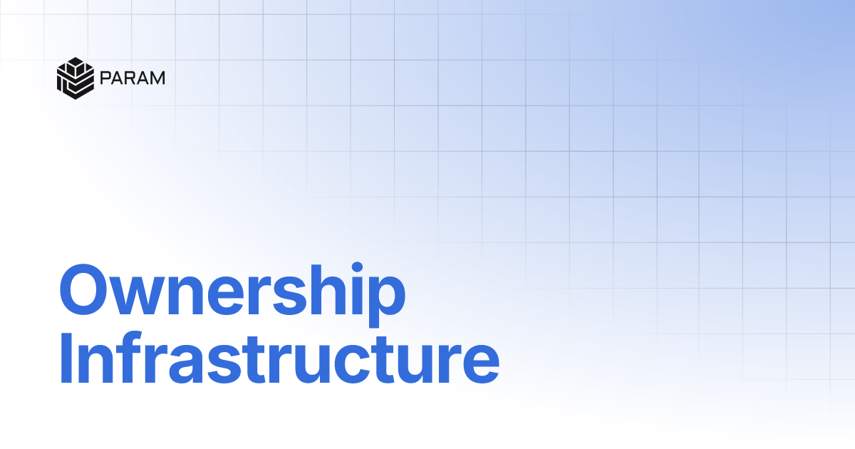 Ownership Infrastructure | Param Litepaper